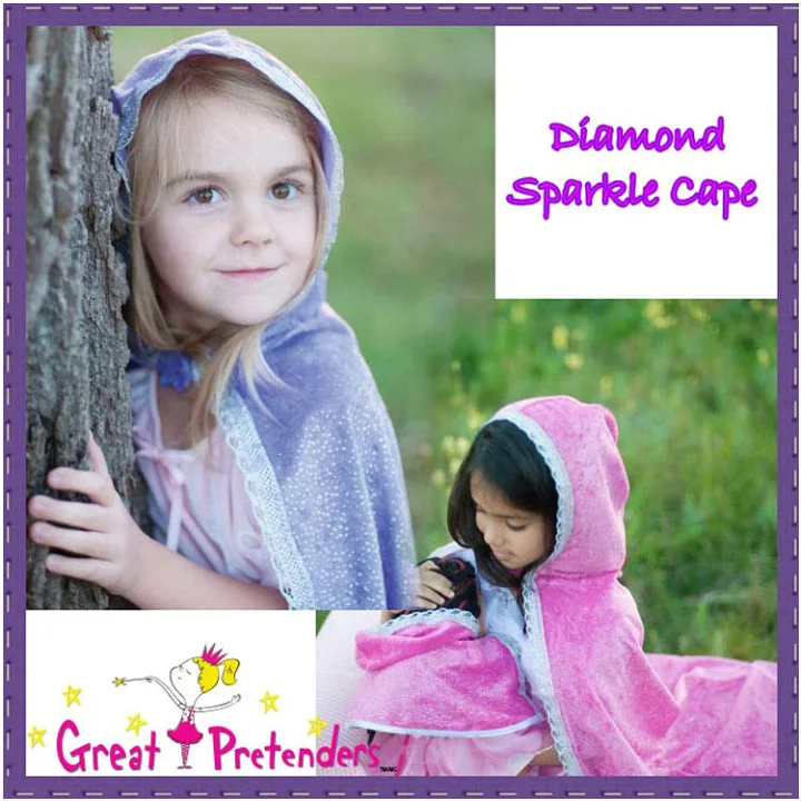 Diamond Sparkle Cape (various options) - Poopsie's Gifts & Toys